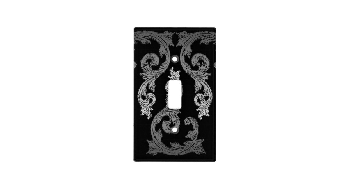 Elegant Goth Design Switch Plate Cover | Zazzle
