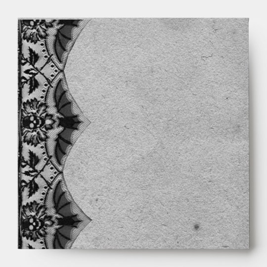 Elegant Gothic Lace Posh Wedding Envelope | Zazzle.com