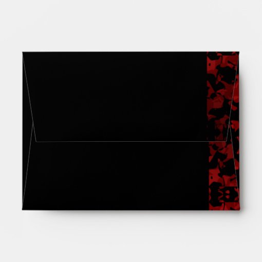 Elegant Gothic wedding Envelope | Zazzle