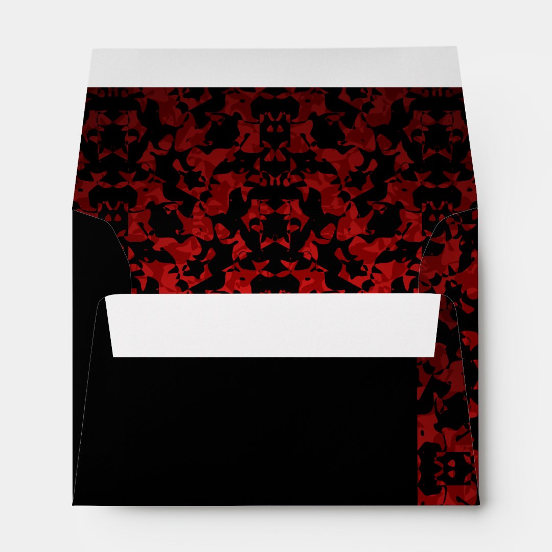 Elegant Gothic wedding Envelope | Zazzle
