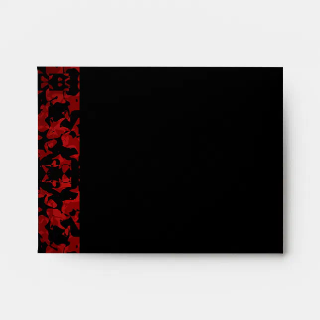 Elegant Gothic wedding Envelope | Zazzle