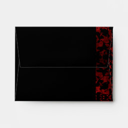 Elegant Gothic wedding Envelope | Zazzle