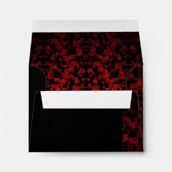 Elegant Gothic wedding Envelope | Zazzle