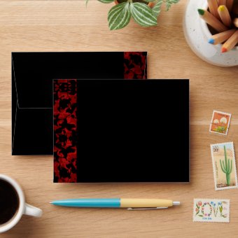 Elegant Gothic wedding Envelope | Zazzle