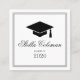 Elegant graduate graduation name card | Zazzle