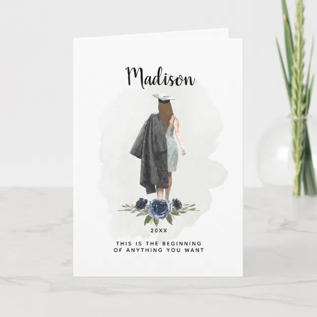 Elegant Graduation Card | Zazzle