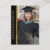 elegant Graduation Enclosure Card | Zazzle
