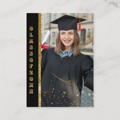 elegant Graduation Enclosure Card | Zazzle
