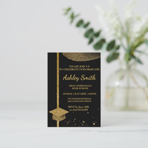 elegant Graduation Enclosure Card | Zazzle