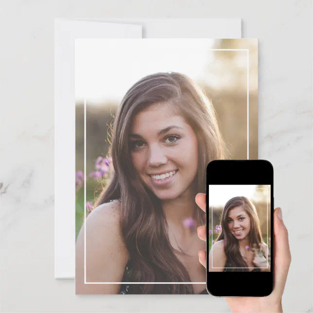 Elegant graduation open house party invitation | Zazzle