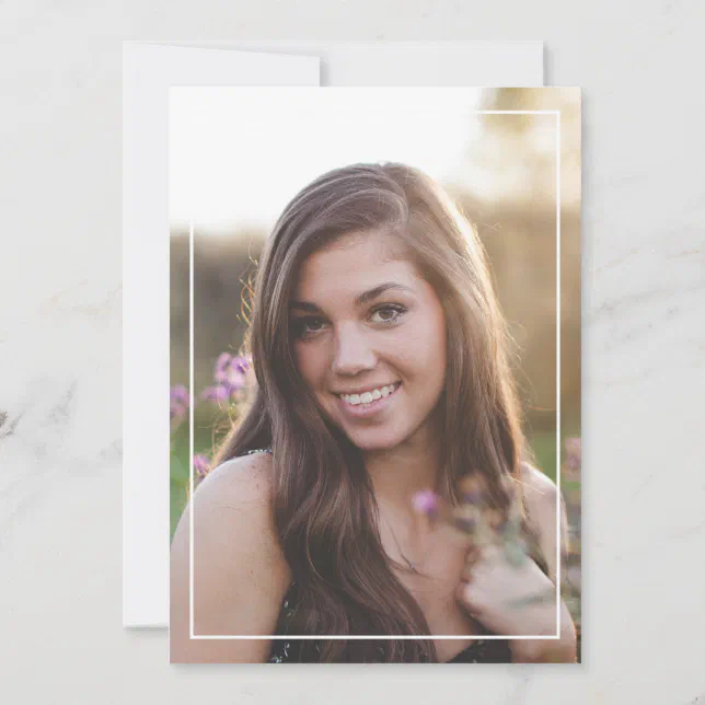 Elegant graduation open house party invitation | Zazzle