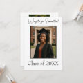 Elegant Graduation Photo Modern Invitation | Zazzle