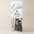 Elegant Graduation Vertical Retractable Banner | Zazzle