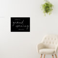 Elegant Grand Opening Calligraphy Welcome Foam Board | Zazzle