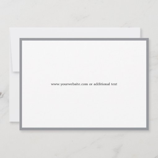 Elegant Gray Certificate of Authenticity | Zazzle