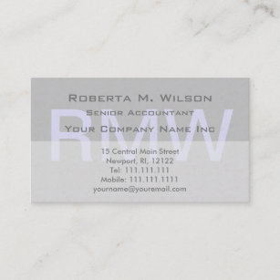Cpa Business Cards - Business Card Printing | Zazzle