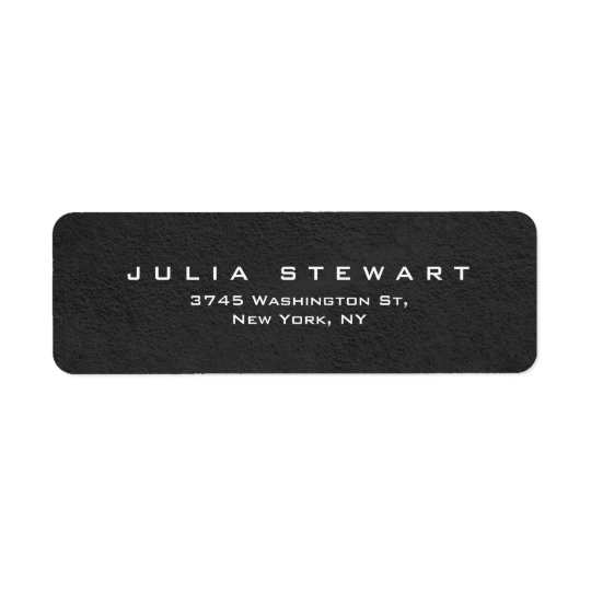 Elegant Gray Professional Modern Personal Label | Zazzle.com