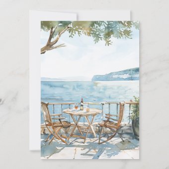 Elegant Greek | Rehearsal Dinner Invitation | Zazzle