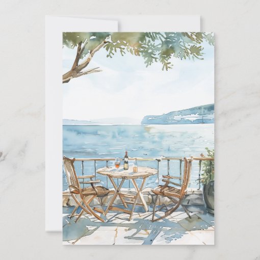 Elegant Greek | Rehearsal Dinner Invitation | Zazzle