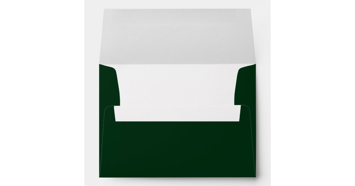 Elegant Green Envelope | Zazzle