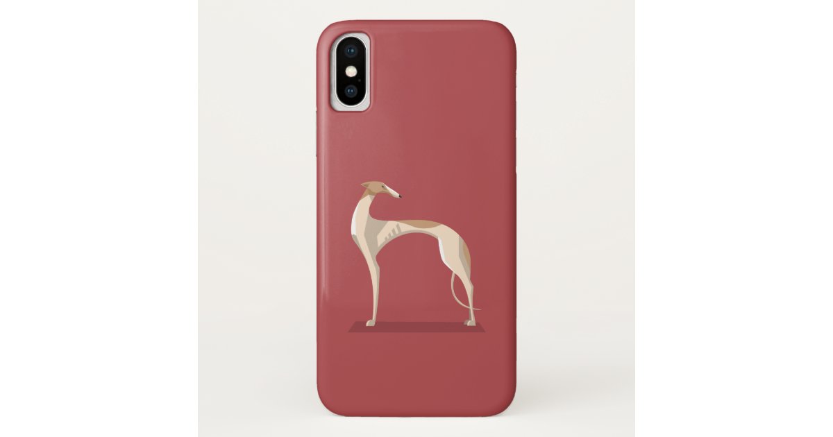 Elegant greyhound phone case | Zazzle