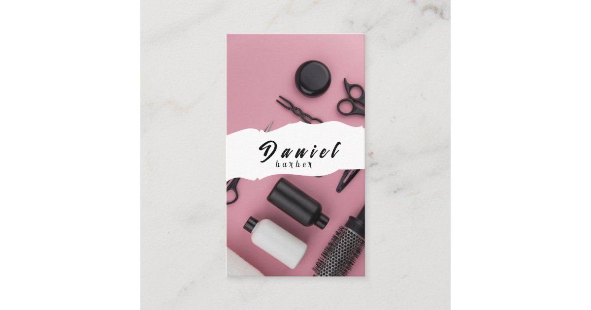 Elegant Haircuts for Your Success Business Card | Zazzle