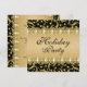 Elegant holiday party "year end" function invitation | Zazzle