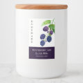 Elegant Homemade Blackberry Jam Label | Zazzle