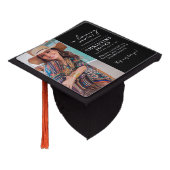Elegant In Loving Memory Photo Graduate Graduation Cap Topper | Zazzle