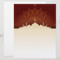 Elegant Islamic template Letterhead | Zazzle