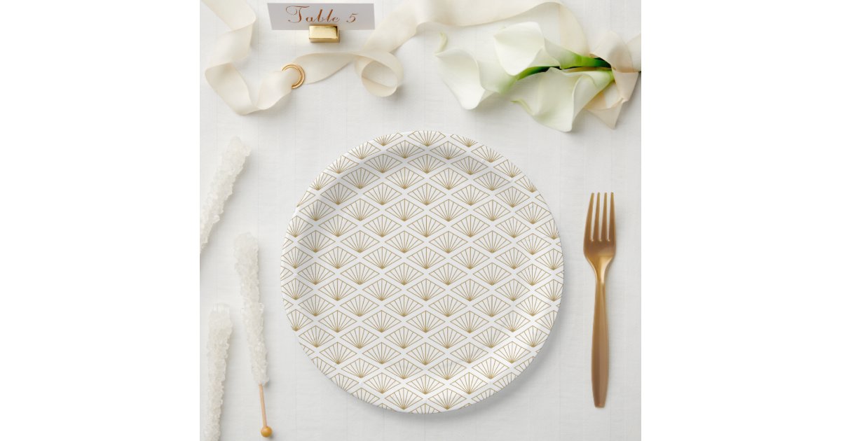 Elegant Japanese Paper Plates | Zazzle