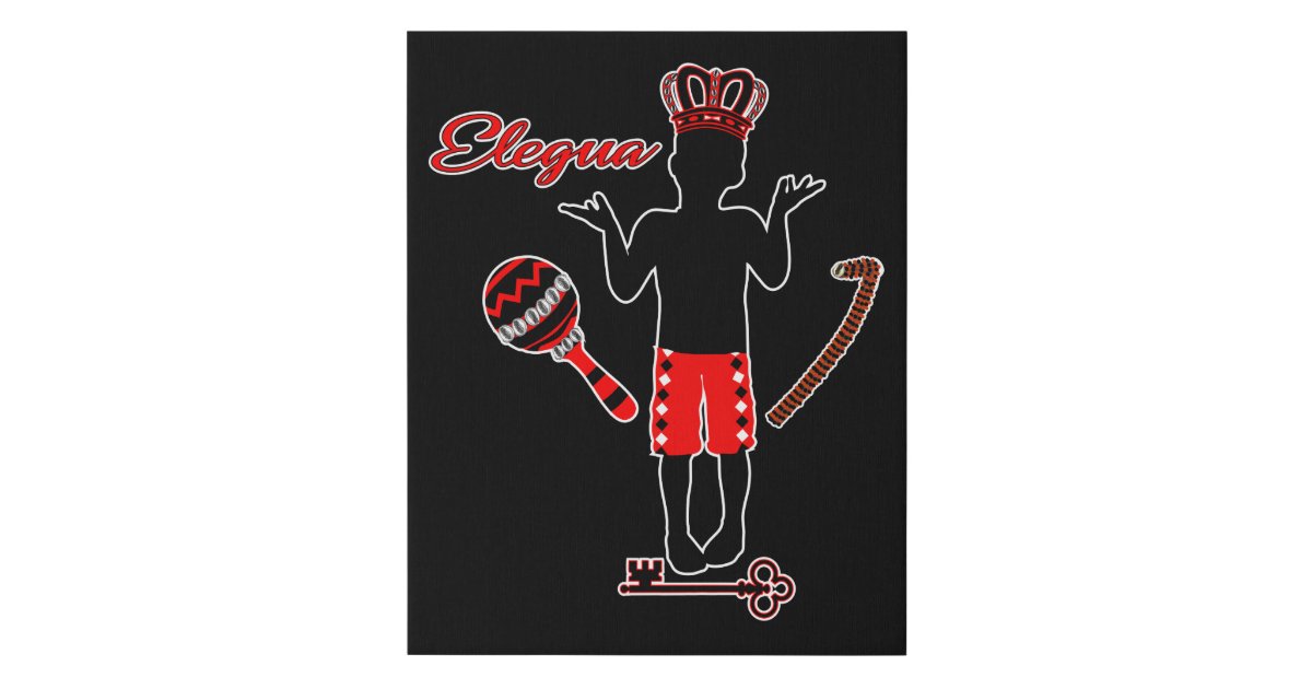 Elegant Laroye Faux Canvas Print | Zazzle