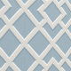 Elegant Lattice Geometric Pattern Blue Off-white Wallpaper | Zazzle