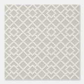 Elegant Lattice Geometric Pattern Gray Off-white Wallpaper | Zazzle