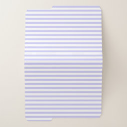 Elegant Lavender Striped File Folder | Zazzle