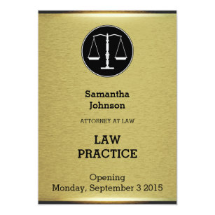 Law Firm Invitations | Zazzle