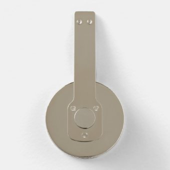 Elegant Leaves Round Personalized Wedding Monogram Embosser | Zazzle