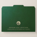 Elegant Legal File Folders | Zazzle