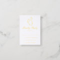 Elegant Lemon Wedding Letterpress RSVP Cards | Zazzle
