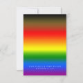 Elegant LGBTQ+ BIPOC Pride Wedding Invitation | Zazzle
