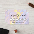 Elegant Light Purple Holographic Unique Loyalty Card | Zazzle
