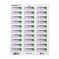 Elegant Lilac Flowers Return Address Label | Zazzle