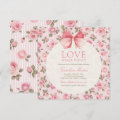 Elegant Love Shack Fiance Party Bridal Shower Invitation | Zazzle