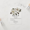 Elegant Magnolia blossoms Card | Zazzle
