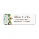 Elegant Magnolia Return Address Labels | Zazzle