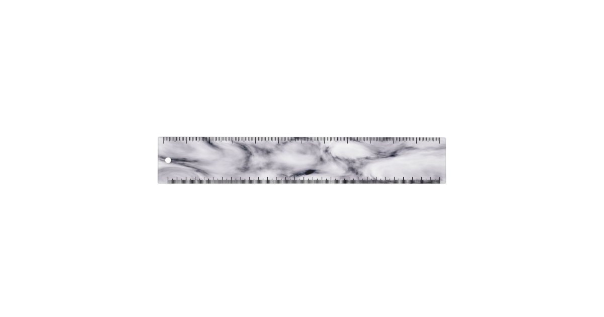 Elegant Marble style2 Ruler | Zazzle