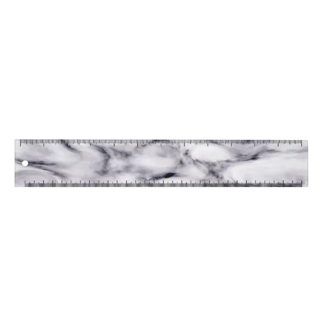 Elegant Marble style2 Ruler | Zazzle