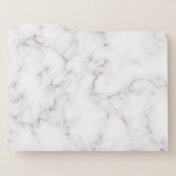 Elegant Marble style File Folder | Zazzle
