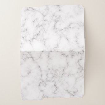Elegant Marble style File Folder | Zazzle