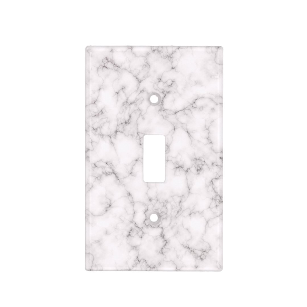 Elegant Marble style Light Switch Cover | Zazzle